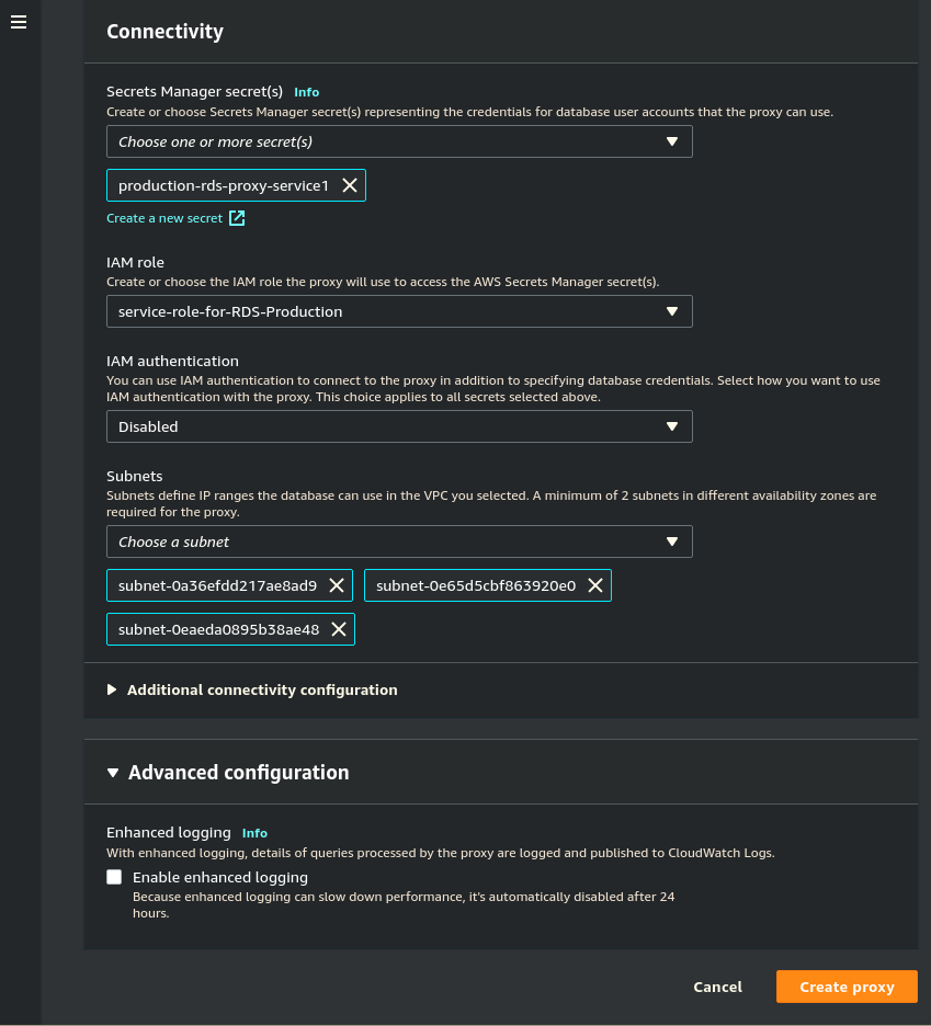 How to Set Up AWS RDS Proxy with ClickOps