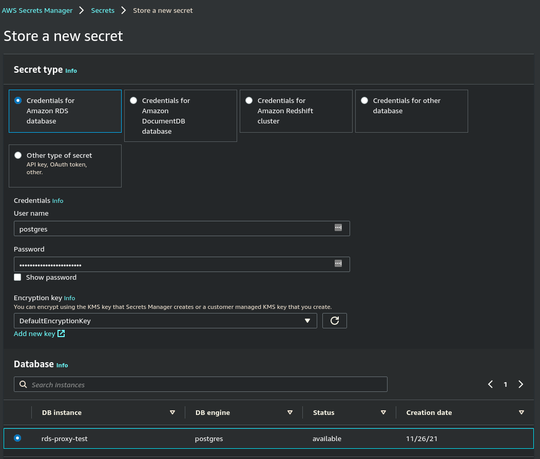 How to Set Up AWS RDS Proxy with ClickOps
