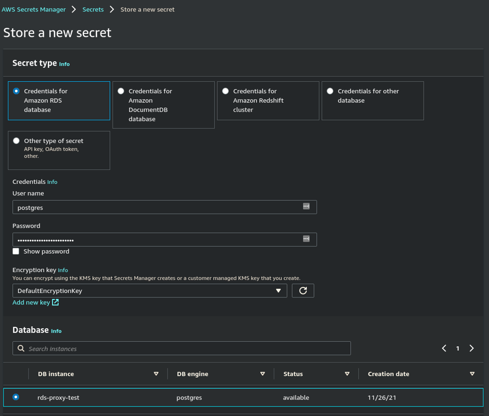 How to Set Up AWS RDS Proxy with ClickOps