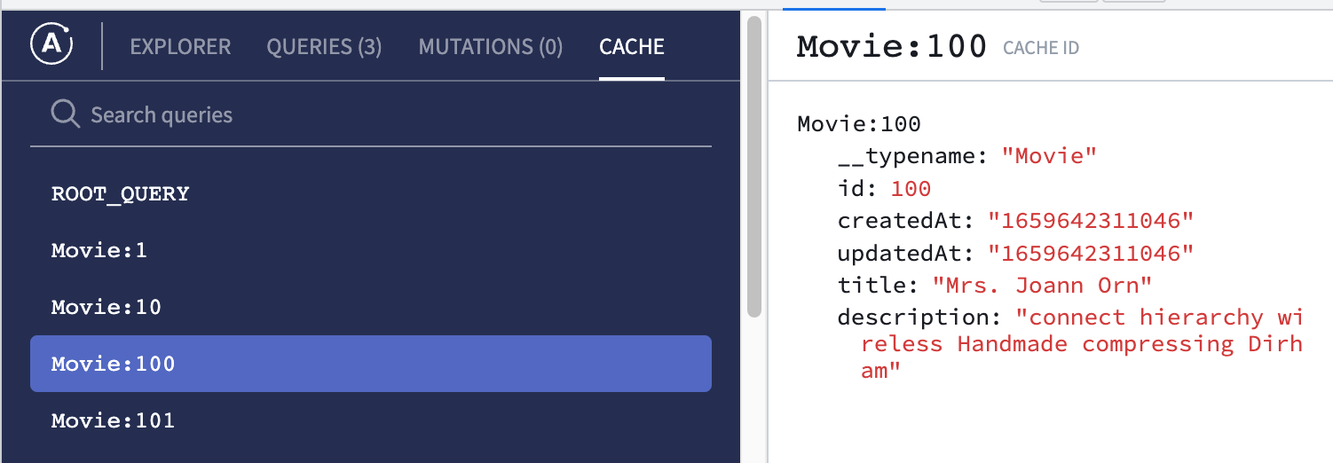 Angular & Apollo Client: Apollo Cache Configuration